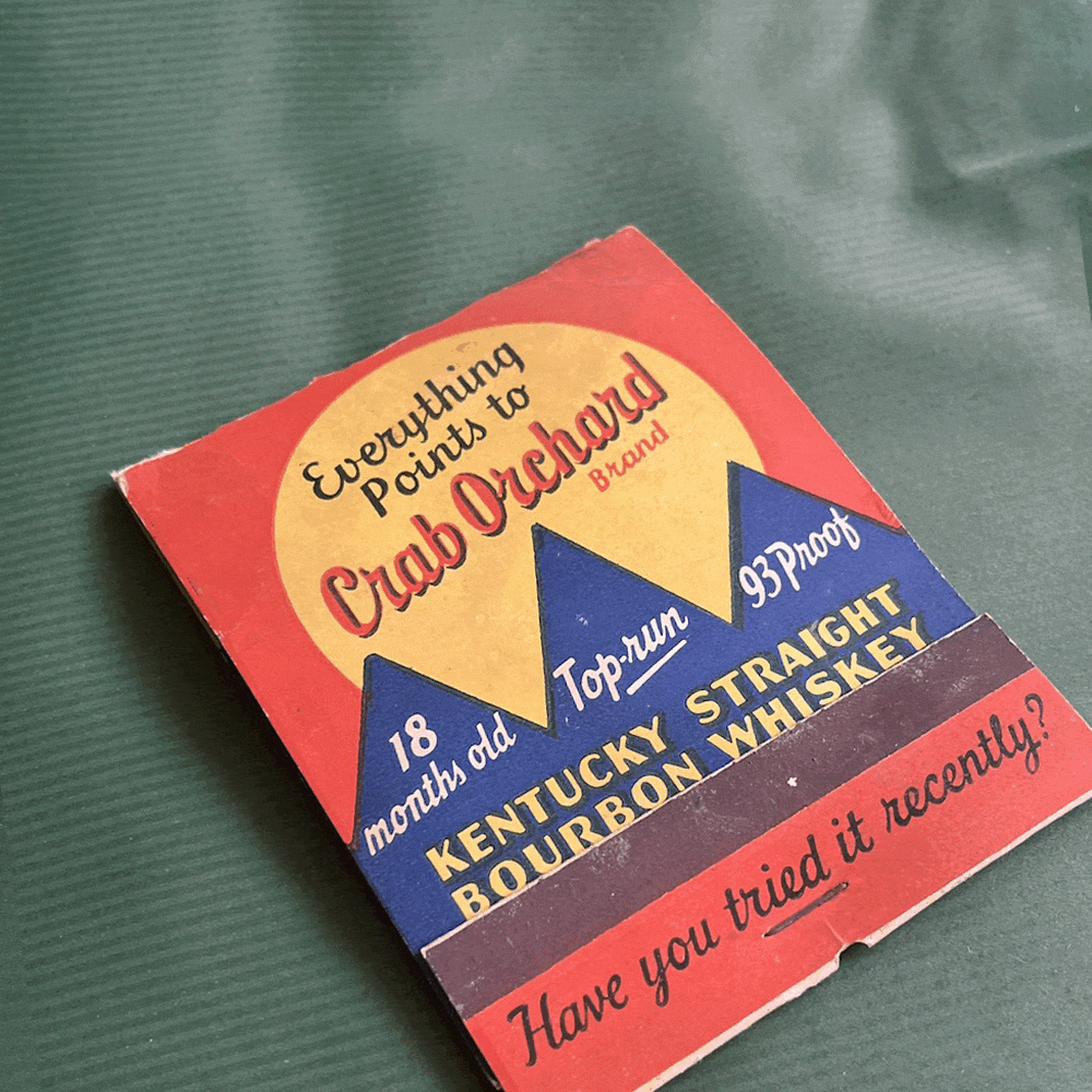 Vintage Restaurant & Bar Matches – Pygmy Hippo Shoppe