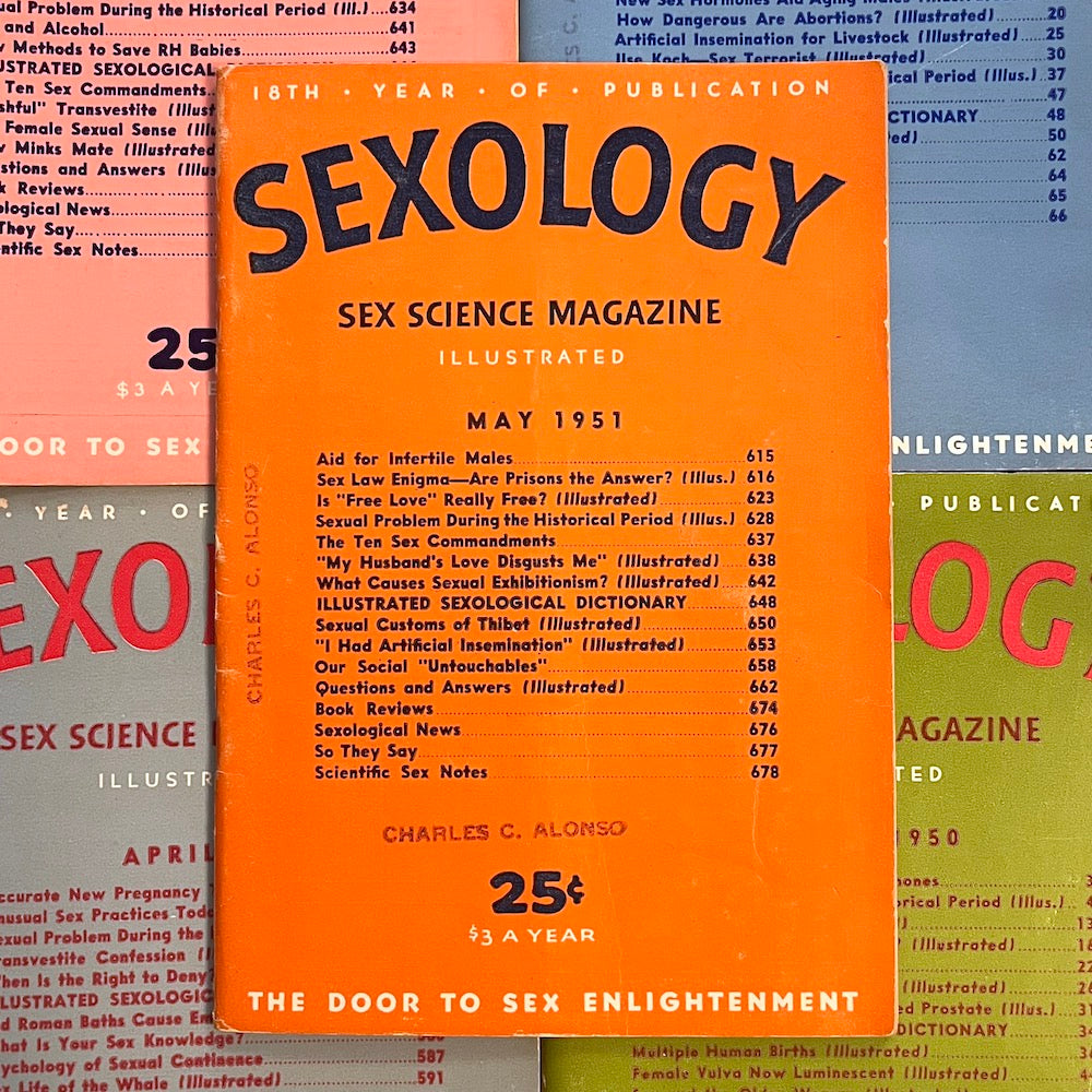 Sexology: America's First Sex Ed Magazine - Vintage May 1951 – Pygmy Hippo Shoppe