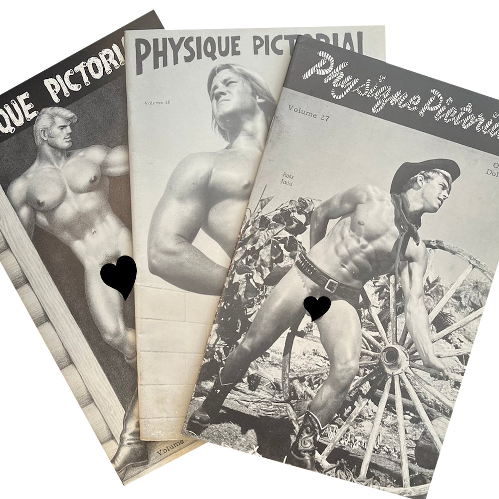 Physique Pictorial, Volumes 18 to 32 - Vintage 1970's – Pygmy Hippo Shoppe