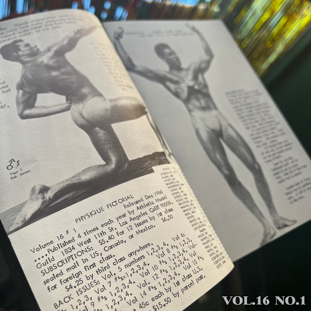 Physique Pictorial, Volume 16 - Vintage 1967 – Pygmy Hippo Shoppe