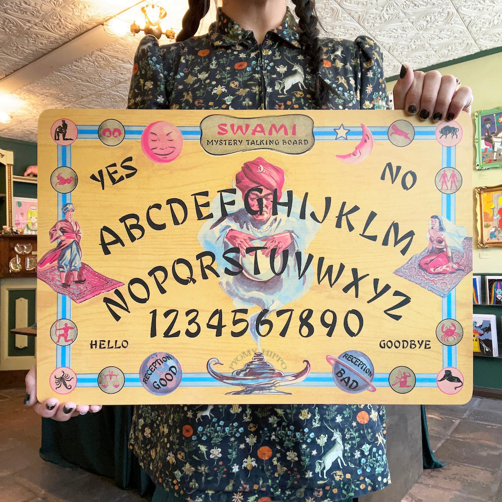 Vintage Swami Mystery Talking Board | Mystical Fortune Telling Game ...